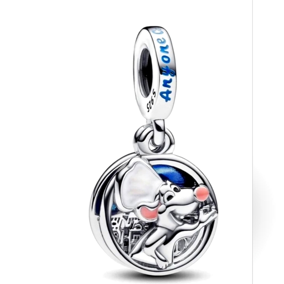 Pandora | Jewelry | New Pandora X Disney Pixar Remy Dangle Double Charm ...